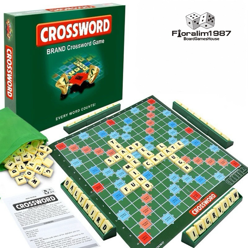 [BIG SIZE] Crossword/ Speeling/ Word Game /Board Games for Kids Family ...