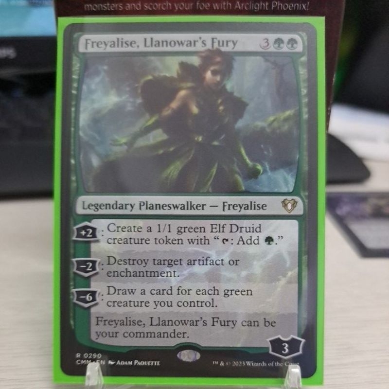 MTG Freyalise, Llanowar's Fury (CMM) | Shopee Philippines