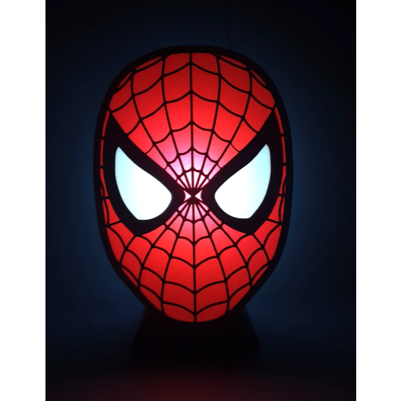Spiderman Mask Face USB LED light Box | Shopee Philippines