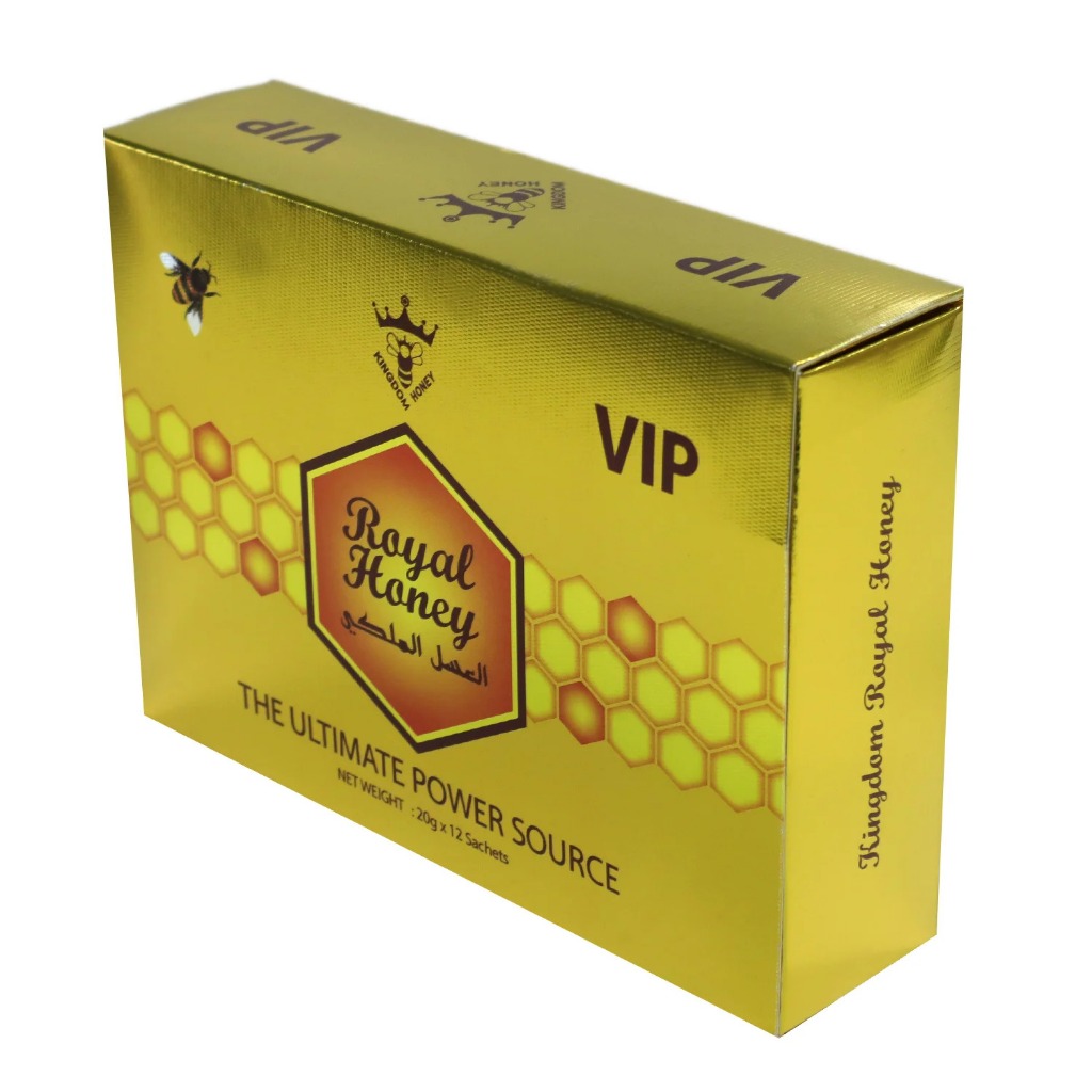 Royal Honey VIP For Him: The Ultimate Power Source – 12 sachets – 20g ...