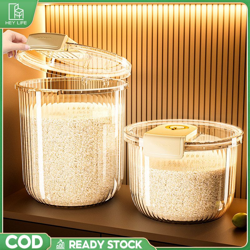Rice Storage Box Proof Sealed Insect-Proof Food Container House Bekas ...