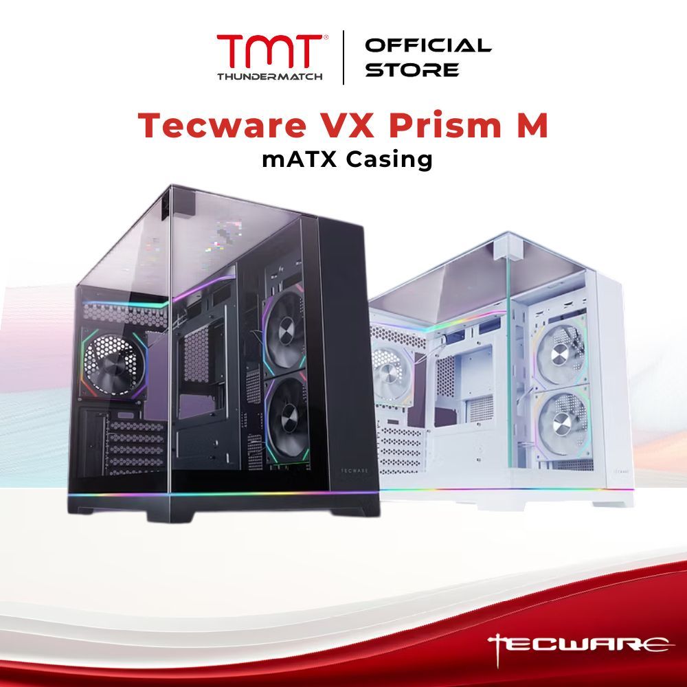 Tecware VX Prism M TG mATX Casing | Shopee Philippines