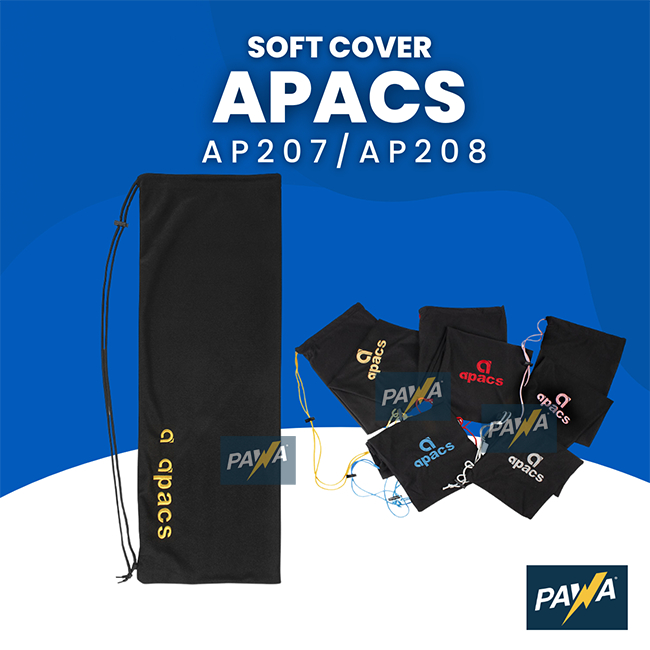 APACS AP027 A208 Badminton Racquet Racket Raket Soft Cover (Good ...