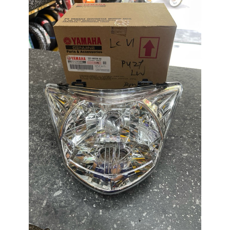 LC135 V1 HEAD LAMP LAMPU DEPAN CLEAR 1S7-H4310-02 YAMAHA | Shopee Philippines