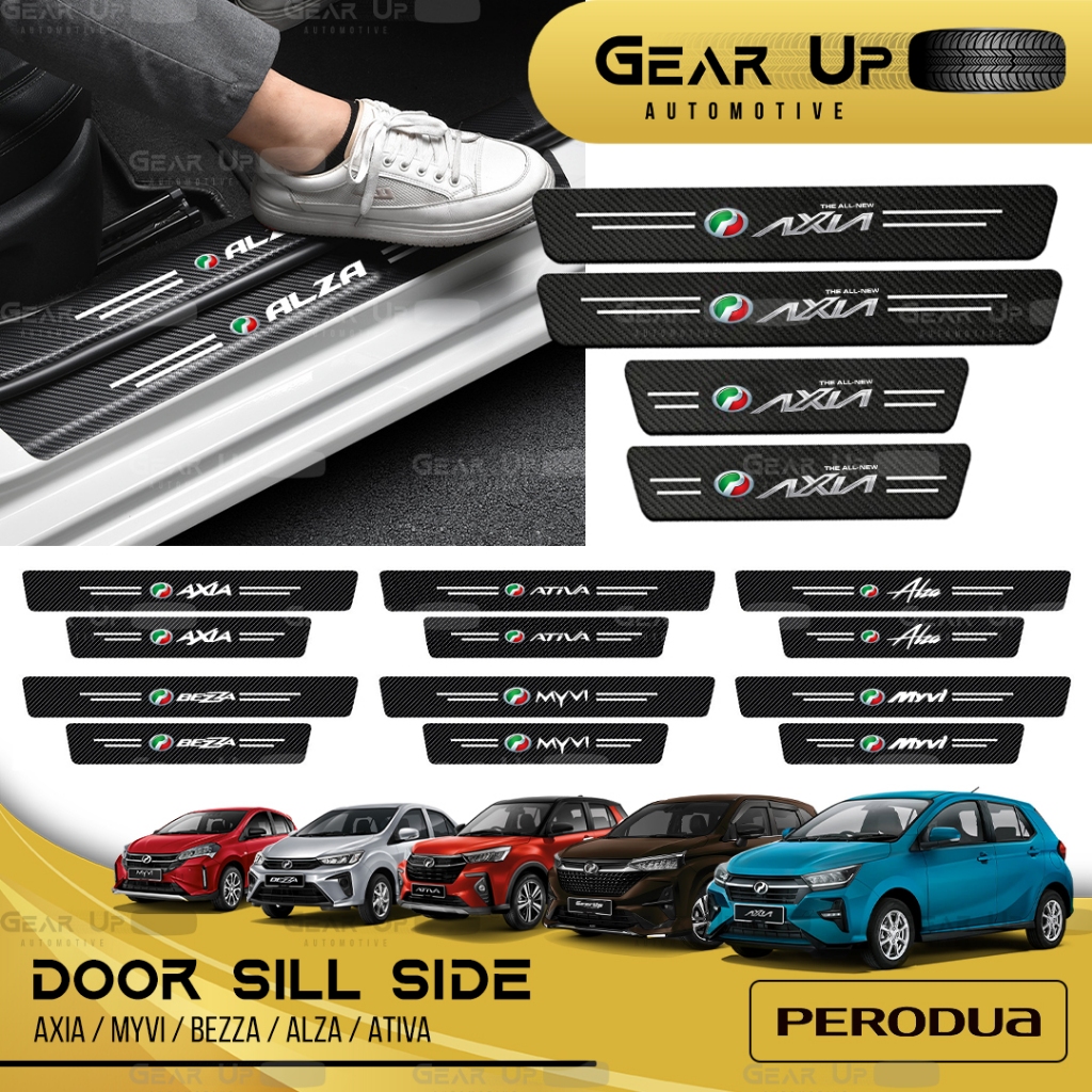 PERODUA Door Side Step Sill Myvi Ativa Bezza Alza Axia Aruz Viva ...