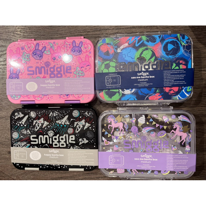 SMIGGLE See Me Bento Box Medium | Shopee Philippines