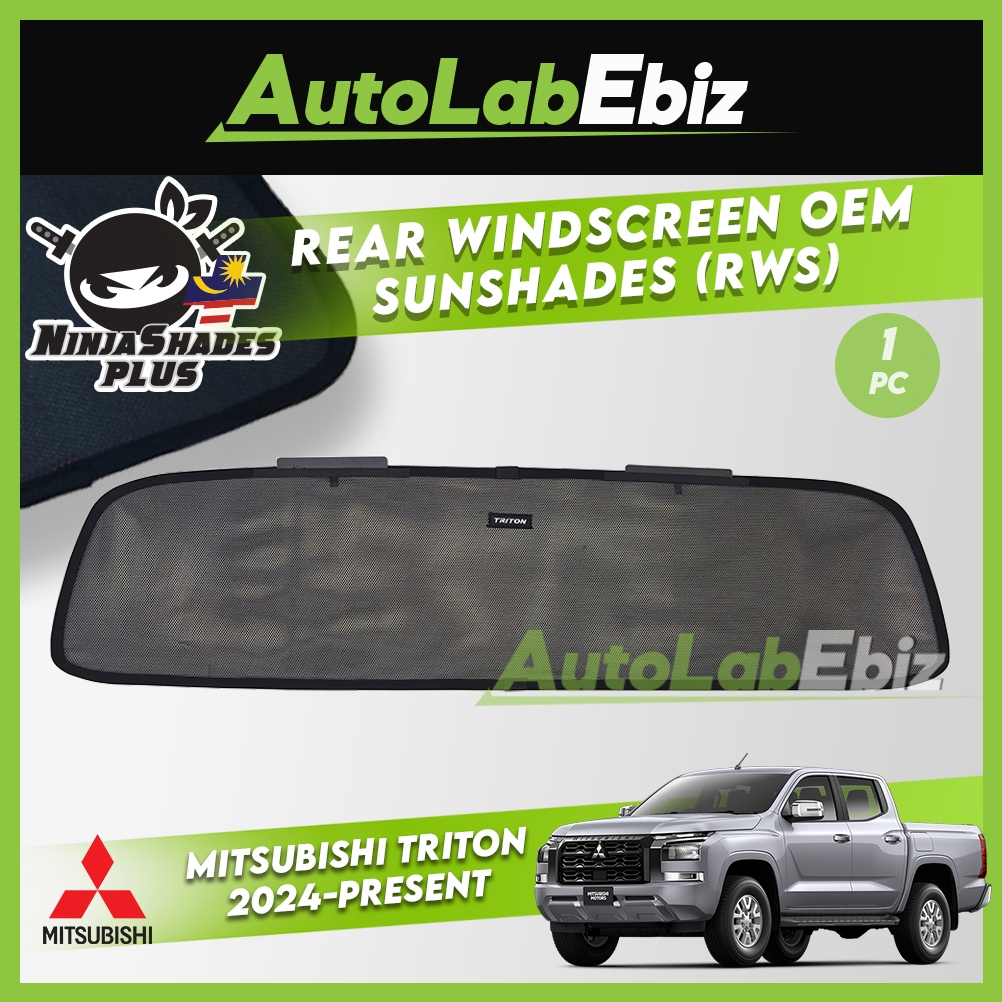 Mitsubishi Triton 2024 2025 NinjaShades Plus Rear Windscreen OEM ...