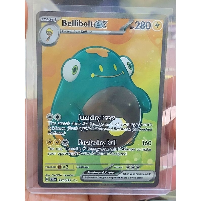 Pokemon TCG - Bellibolt ex | Shopee Philippines