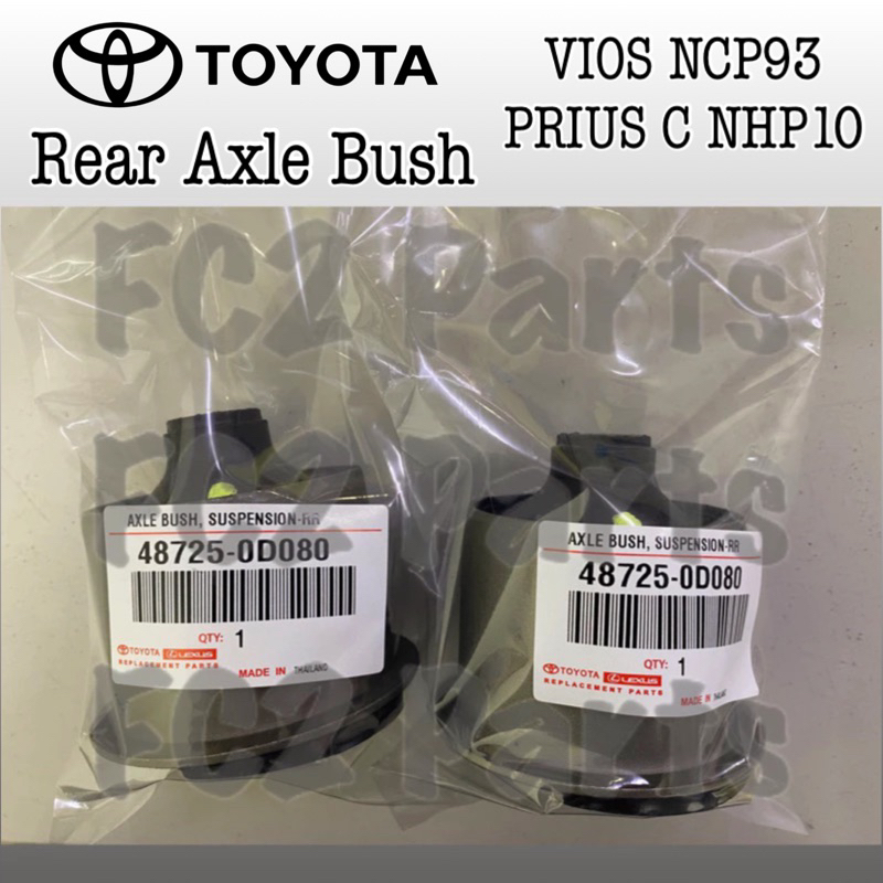 OEM 1car 2pcs Toyota Vios NCP93 (2008-2012) Prius C NHP10 REAR Axle ...
