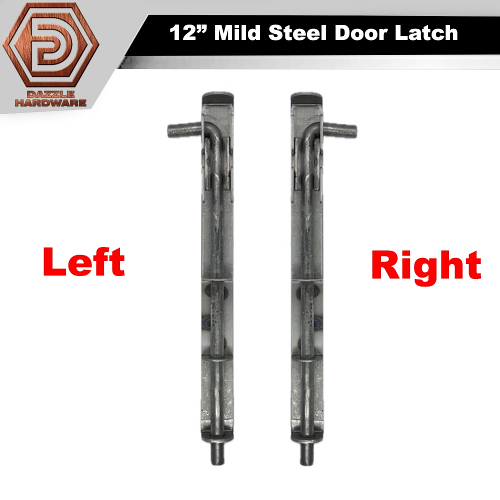 12" mild steel gate latch bottom gate latch heavy duty metal latch ...