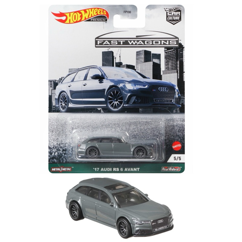 Hotwheels 2021 Premium Car Culture Fast Wagons - ‘17 Audi RS6 Avant ...
