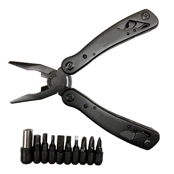 Spring 10 Multi Tool Plier With 9 Screw Driver Bit Set | Shopee Philippines