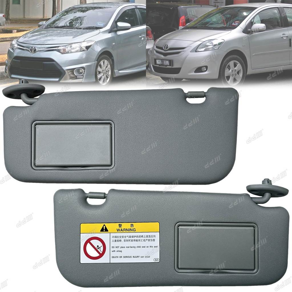 Toyota Vios NCP93 NCP150 Sun Visor With Mirror Sunvisor Sun Shield Roof ...