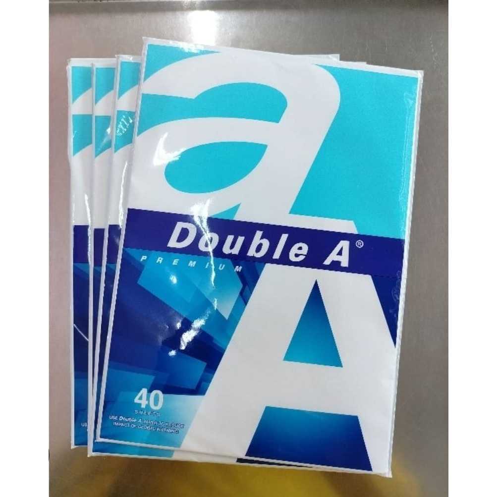 DOUBLE A PREMIUM PAPER 80GSM (A4 Paper) | Shopee Philippines