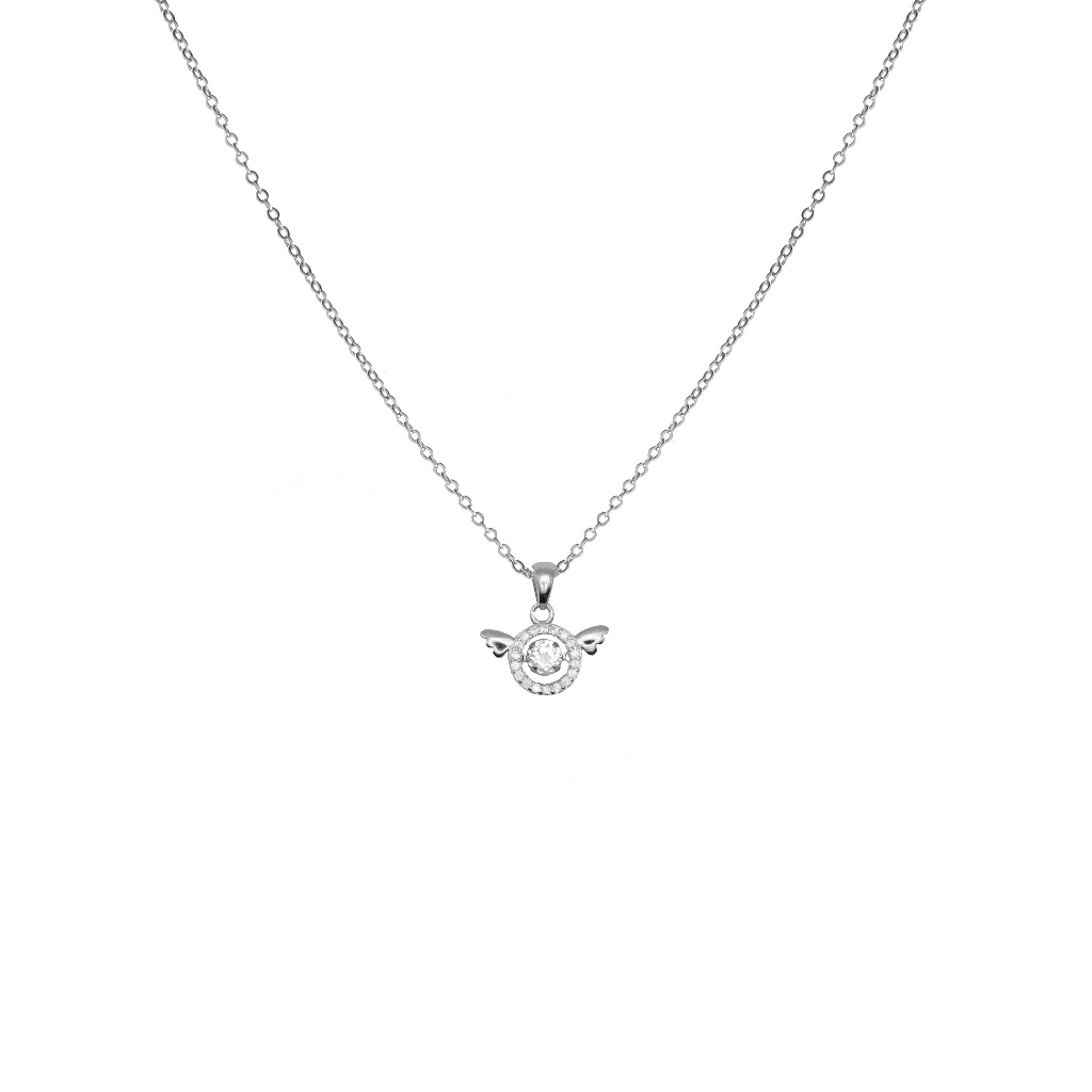 Angels Wings Dancing Silver 925 Necklace | Shopee Philippines