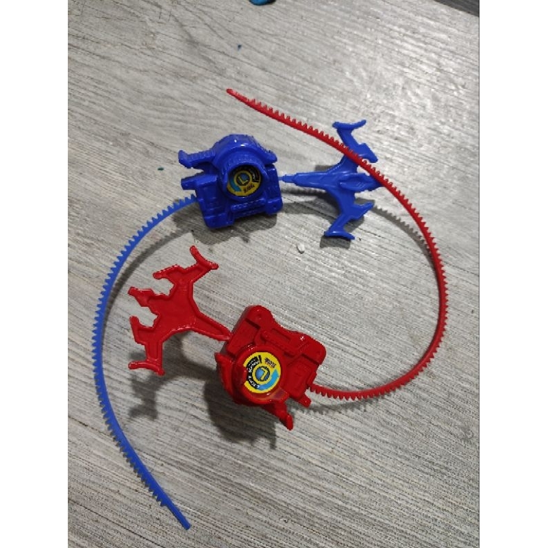 Left Spin Launcher and string beyblade first generation Takara Tomy ...