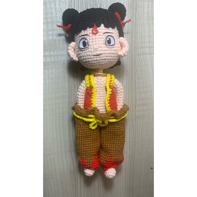 Hand crochet Nezha Handmade Wool crochet Nezha | Shopee Philippines
