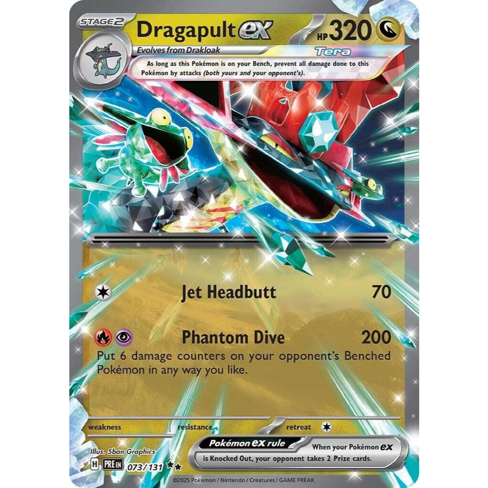 POKEMON TCG / Dragapult ex - 073/131 - Double | Shopee Philippines