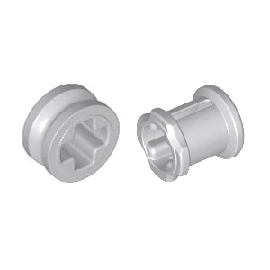 Lego Parts Technic - Light Gray Bushes Bush (Part ID 3713, 6590, 42798 ...