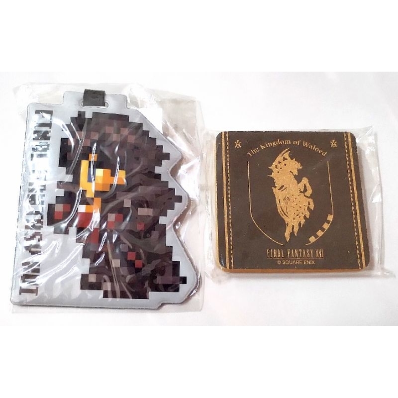 Final Fantasy XVI Clive Rosfield Japan Limited Pixel Luggage Tag ...