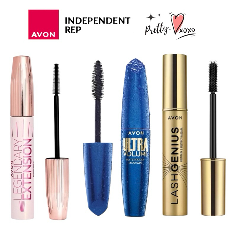 AVON (NEW PACKAGING) Waterproof Mascara 15g -BLACK | Shopee Philippines