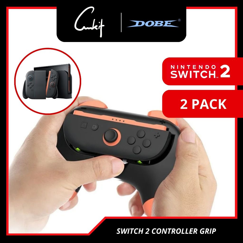 DOBE Controller Grip for Nintendo Switch 2 Game Console Ergonomic Left ...