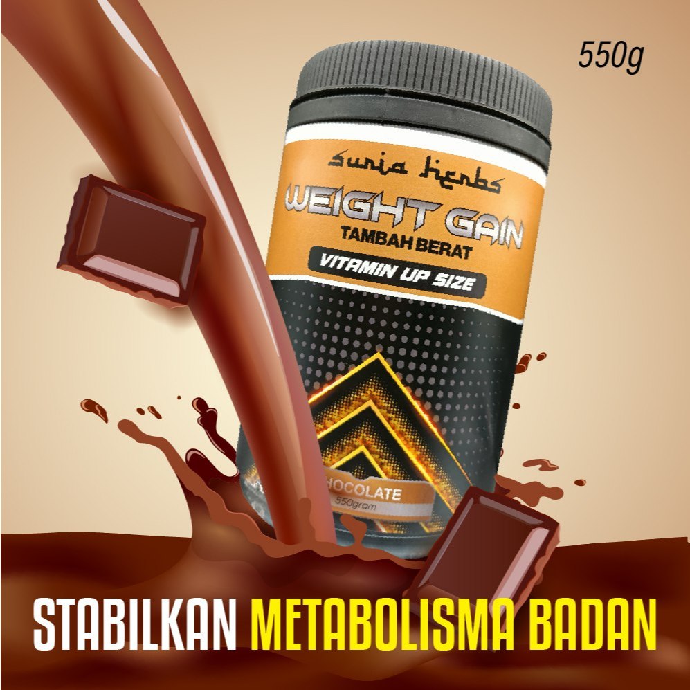 Chocolate Fattening Milk 550g Weight Gain Choco Weight Gain | Shopee ...