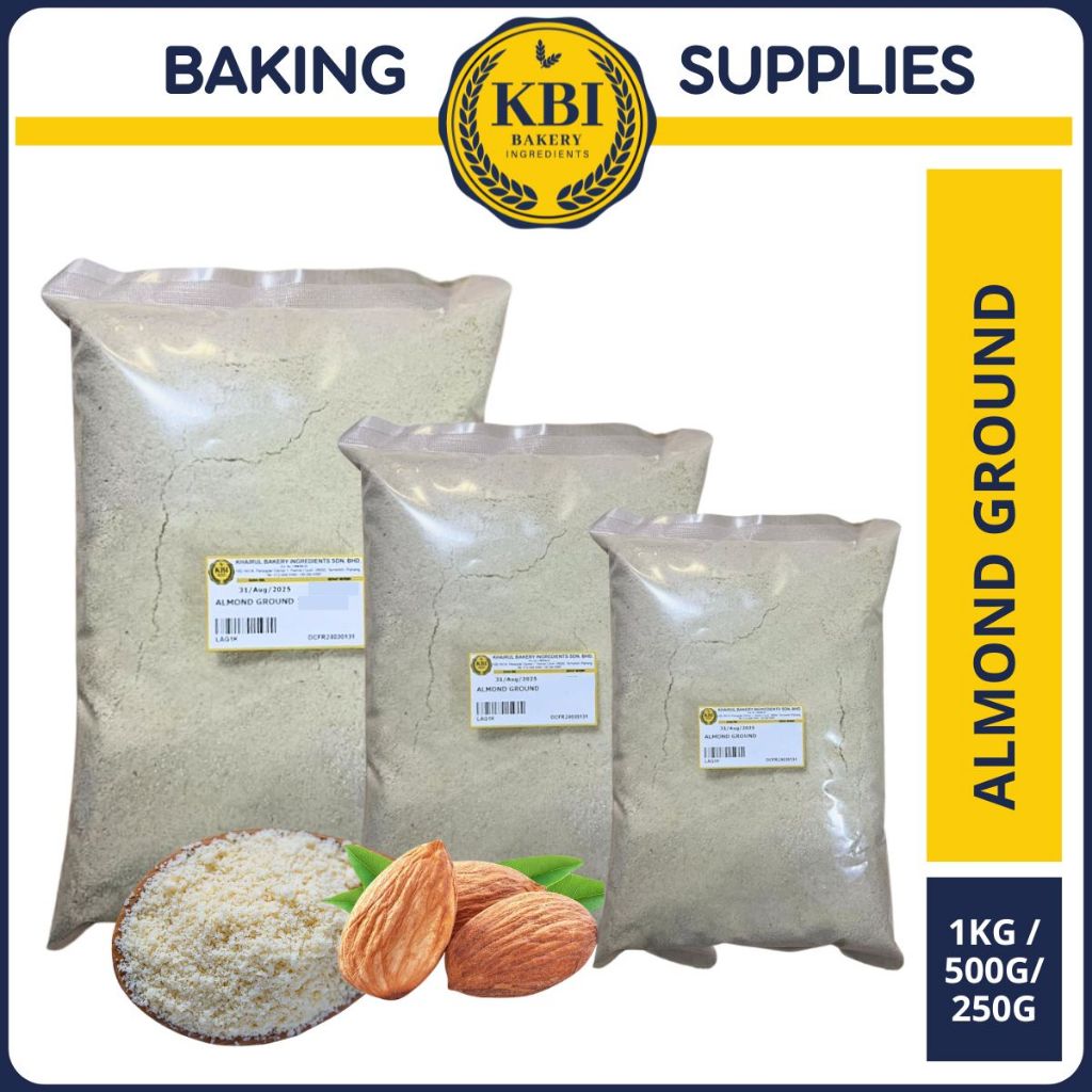 ALMOND GROUND 250G/ 500G /1KG BADAM SERBUK | Shopee Philippines