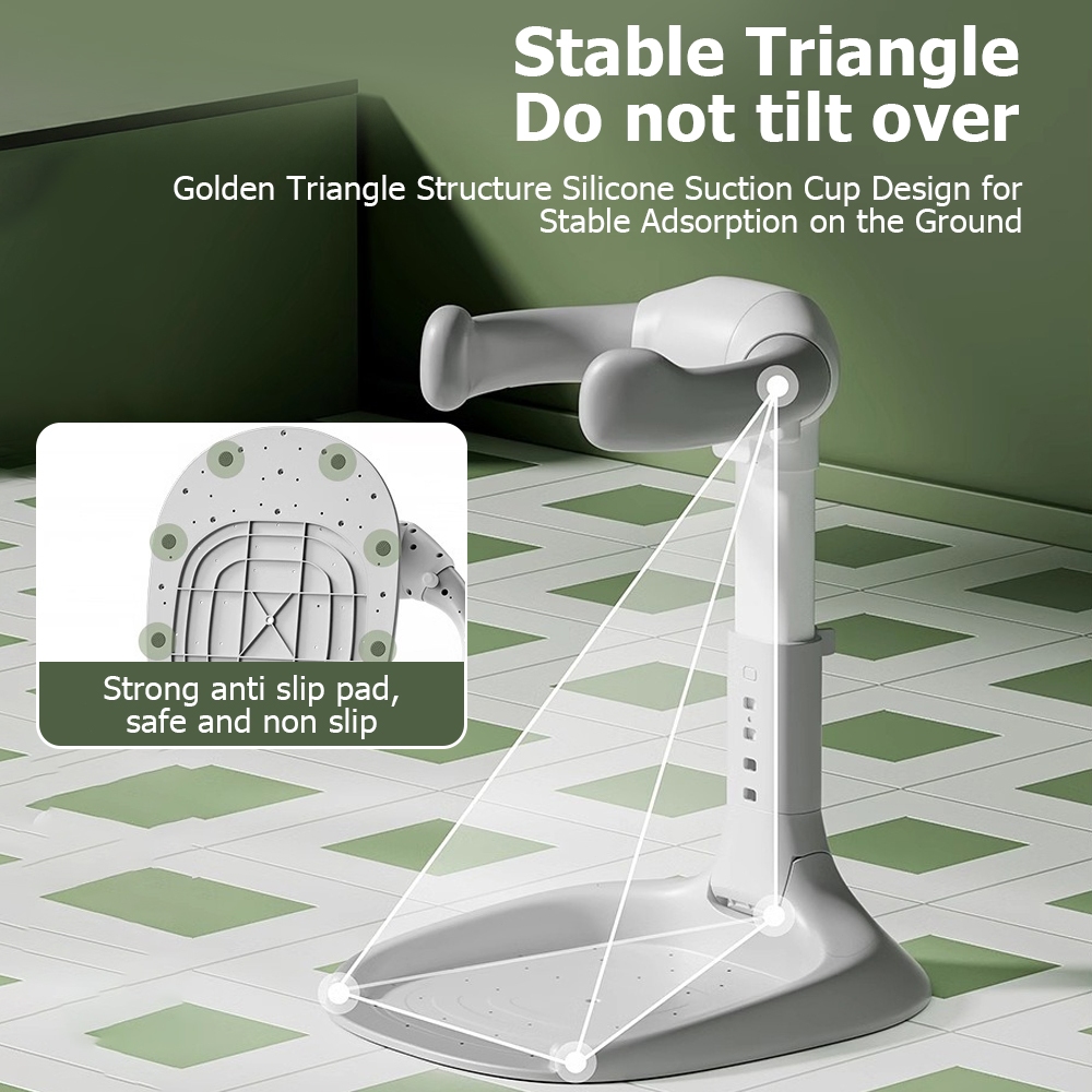 Baby Shower Stand Adjustable Support Baby Bath Tub Stand Kid Standing ...