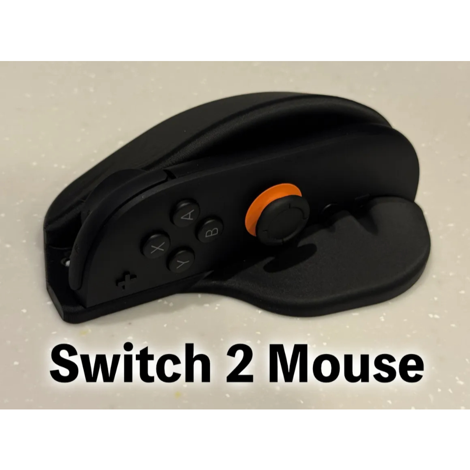 Nintendo Switch 2 JoyCon 2 Mouse Adapter Controller Ergonomic Design ...