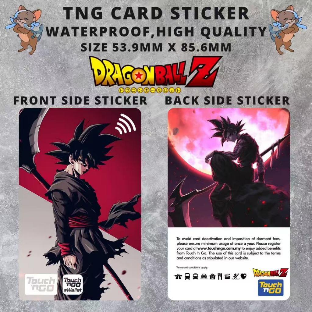 Dragon Ball Goku Black -Access Card/Touch ‘n Go TNG Card/Banapassport ...