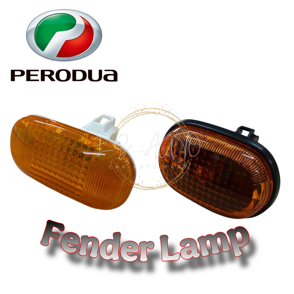 Perodua Kansil, Deer, Kelisa and complete walnut Fender lights/Orange ...