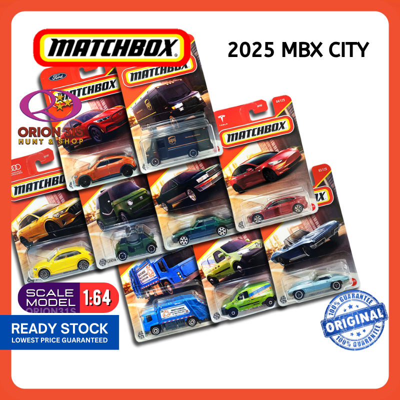 Matchbox 2025 MBX City BMW/ Honda Civic/ Toyota/ Chevy/ Audi/ Ford ...