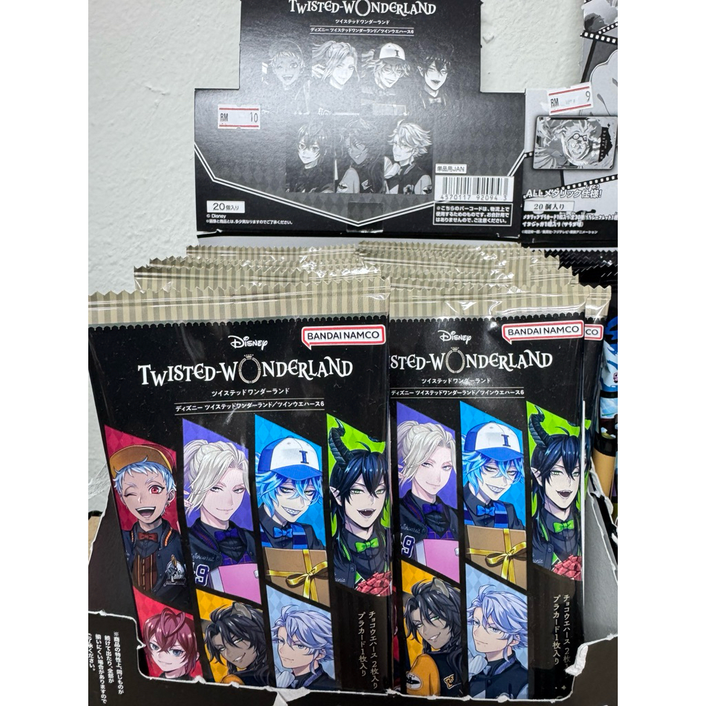 - Bandai Namco official wafer - Disney Twisted Wonderland wafer card ...