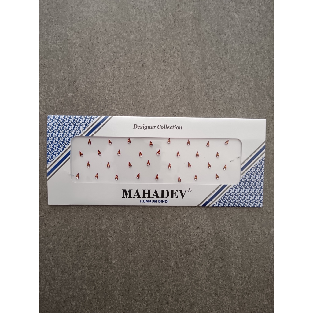 Fancy White Stone Design Indian Sticker Pottu Forehead Bindi Potu Wear ...