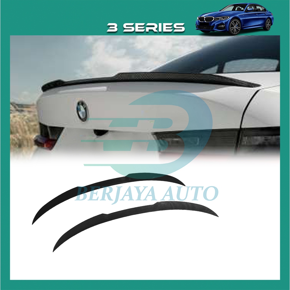 3 Series G20 320i 330i Rear Bonnet Trunk Lip Boot Ducktail Spoiler ...