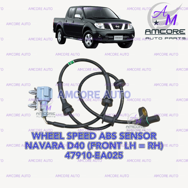 NISSAN NAVARA D40 - ABS SENSOR / ABS WIRE / SPEED SENSOR / WHEEL ...