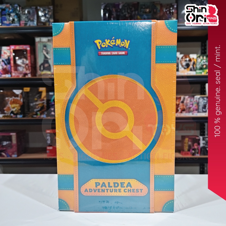 Pokémon TCG - Paldean Adventure Chest [TCG] English Version | Shopee ...