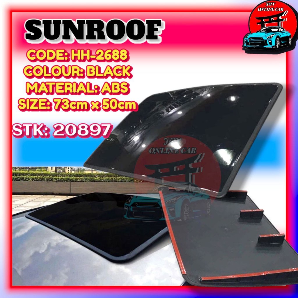 ️Universal Sunroof ️High Quality Fit All Car Size ~ Fake Sunroof For ...