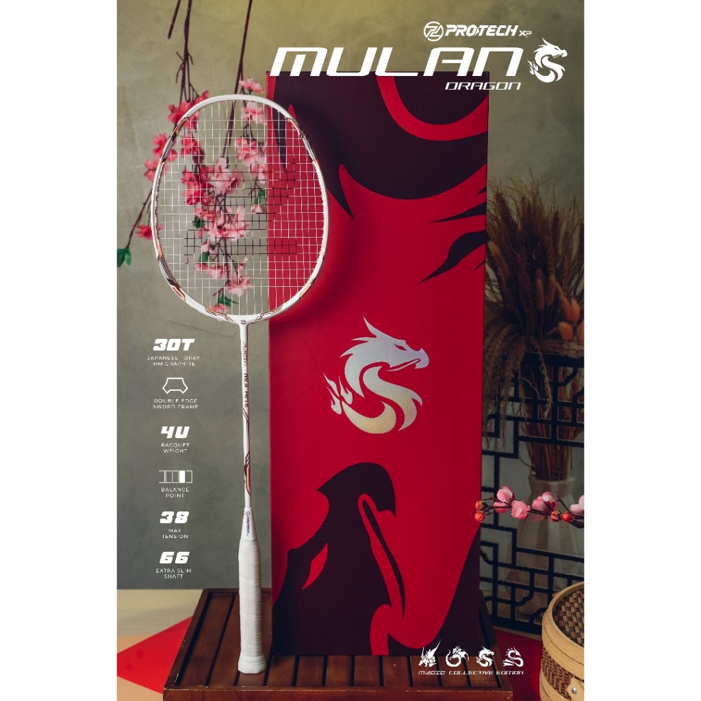 PROTECH "MULAN" Badmiton Racket Dragon Magic Series (Collective Edition ...