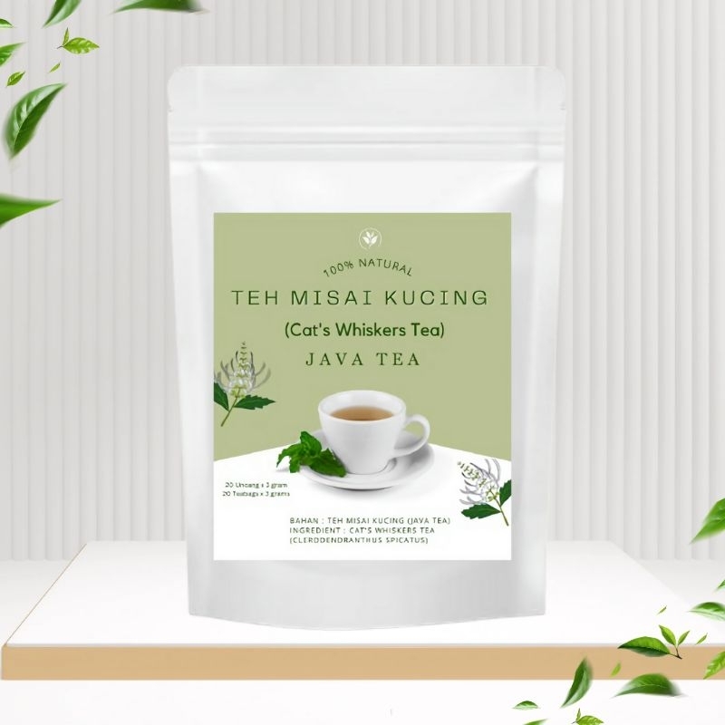Teh Misai Kucing Tulen (20 Uncang x 3 gram) / Pure Java Tea (Cat's ...