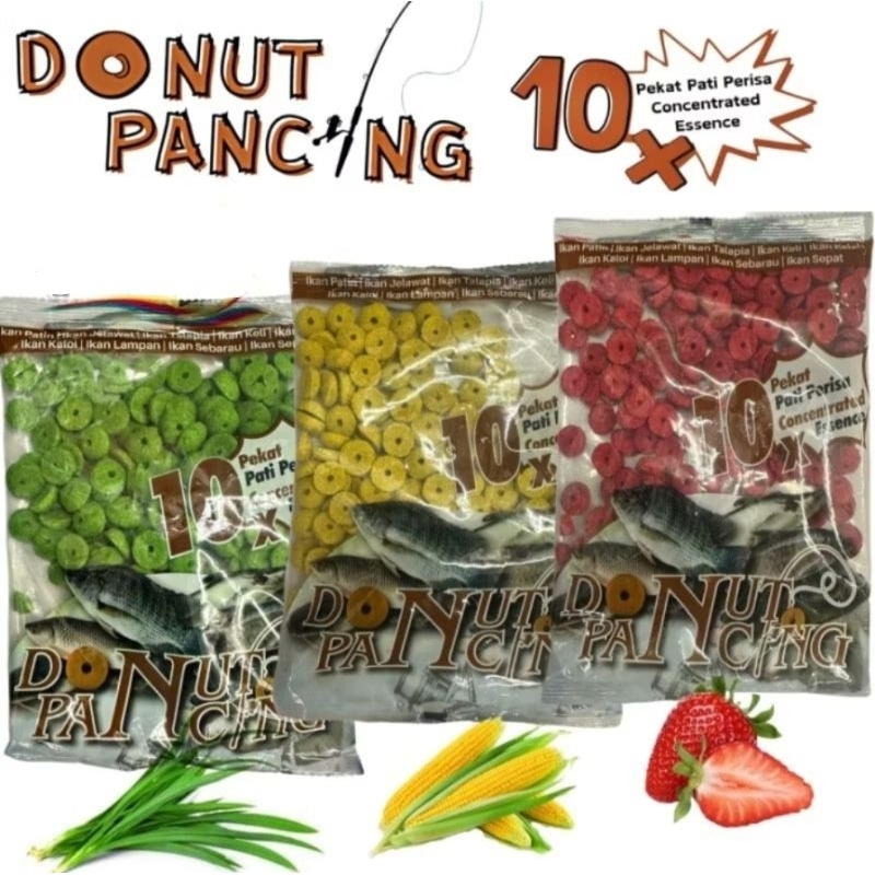 Dedak Pancing Umpan Air Tawar Fishing Bait Donut | Shopee Philippines