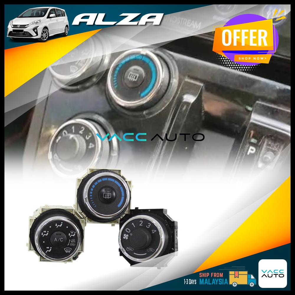 Perodua Alza M500 2009 - 2021 Air Cond Switch Button Knob Car ...