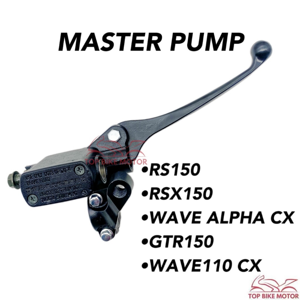 HONDA RS150 FRONT MASTER PUMP ASSY RSX150 RS150R GTR150 WAVE110 CX WAVE ...