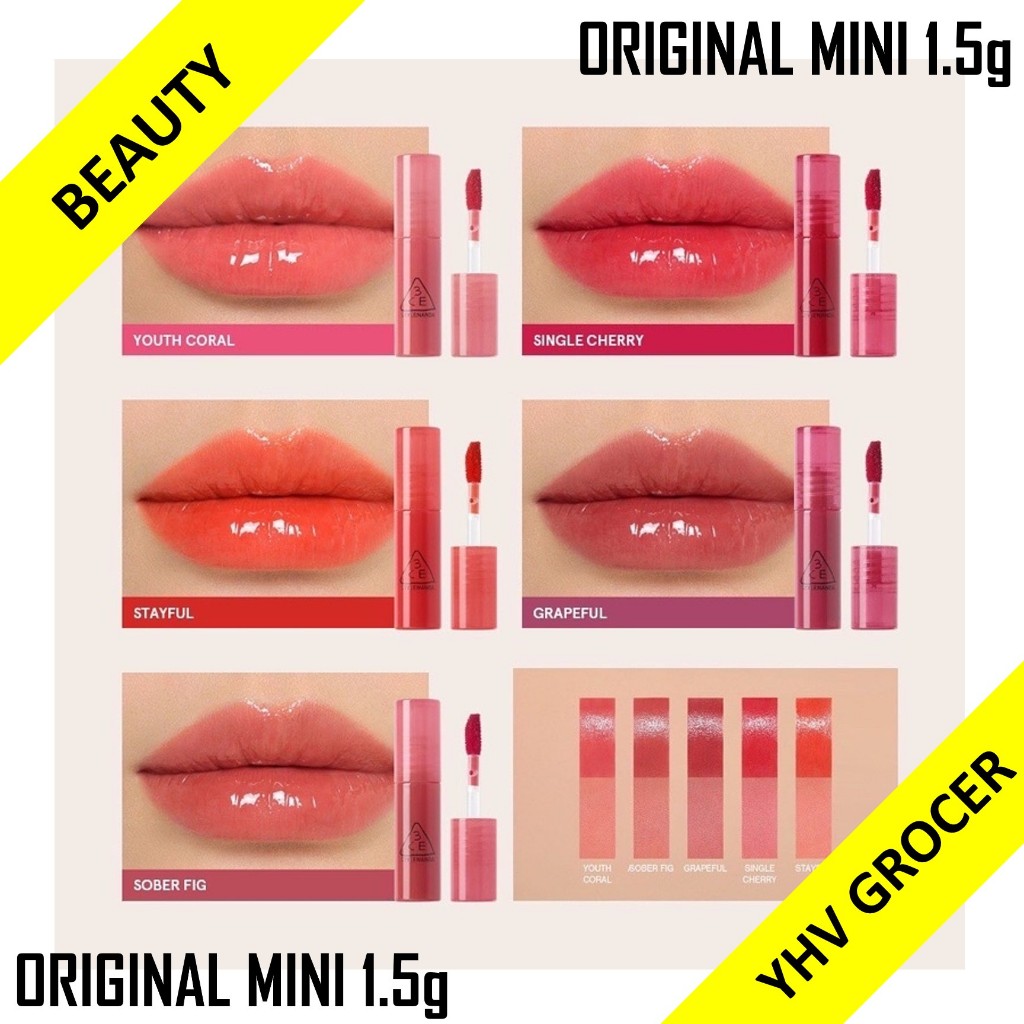 3ce Syrup Layering Tint Mini 1.5g - Travel Size | Shopee Philippines
