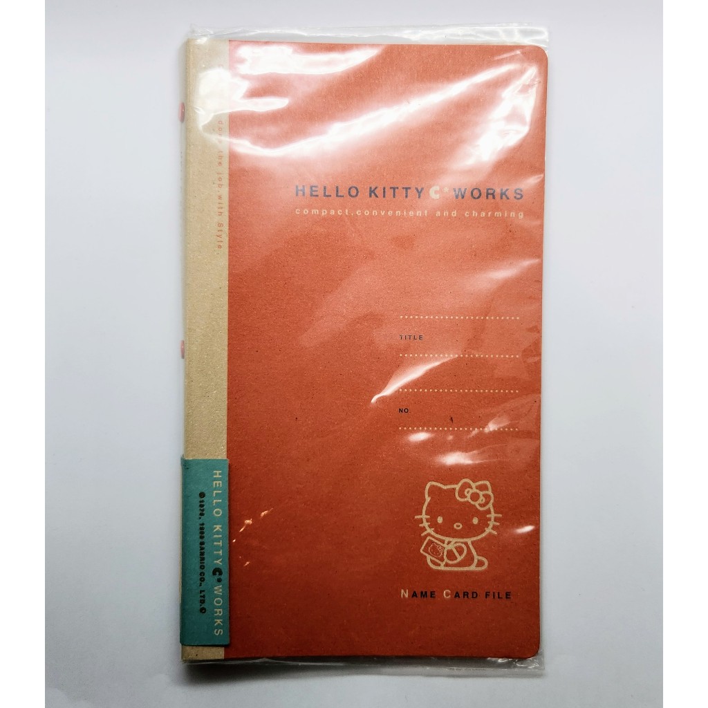 Sanrio Hello Kitty C*Works Name Card File | Shopee Philippines