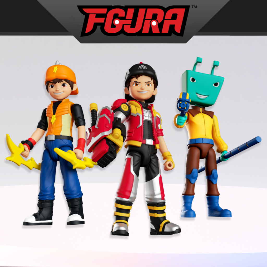 FGURA BoBoiBoy GENTAR Solar Thorn Standard & Adu Du | Shopee Philippines