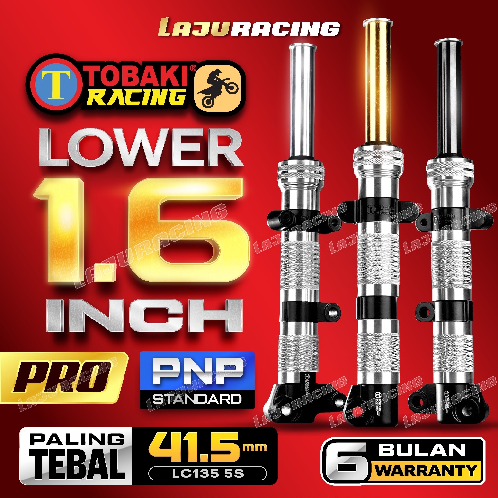TOBAKI RACING Fork Lay PRO Y15ZR LC135 Y16ZR RSX150 ZX150 KR150 Y15 Y16 LC 4S V1 V2 V7 V8 5S ...
