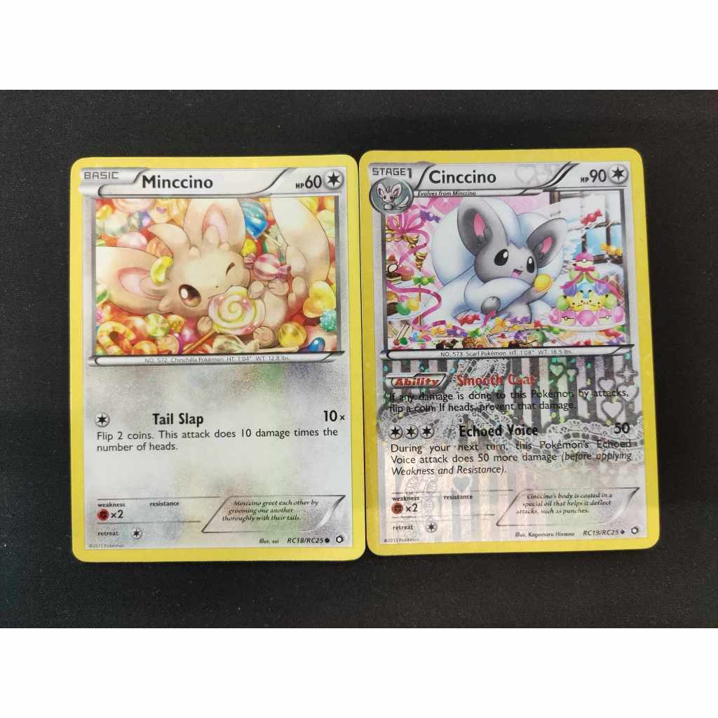 Pokemon TCG - Cinccino [RC19/25] [Set include Basic] | Shopee Philippines