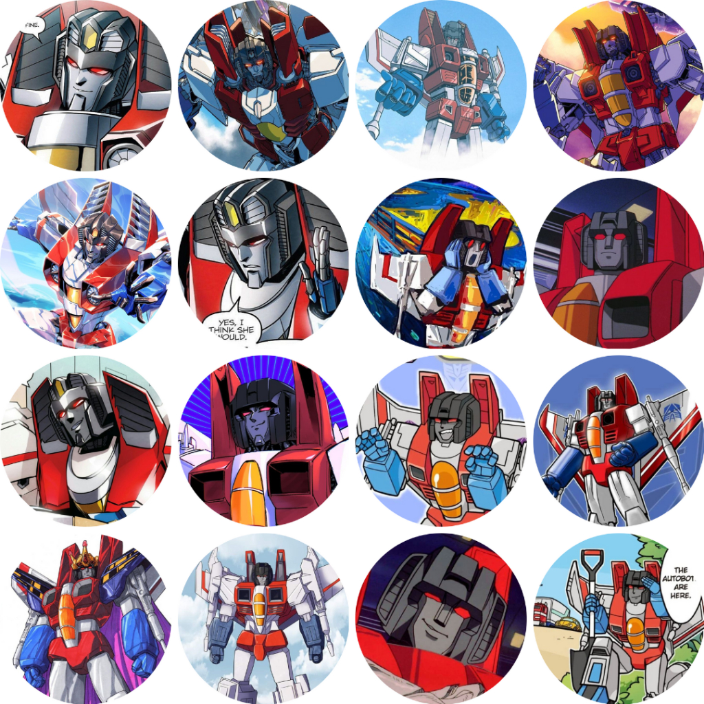 Transformers Starscream Button Badge 58mm | Shopee Philippines